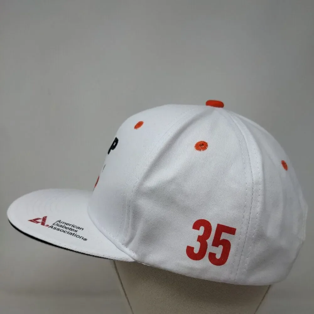 Eli Lilly | Accessories | Eli Lilly Mens Snapback Hat White Tap The Cap ...